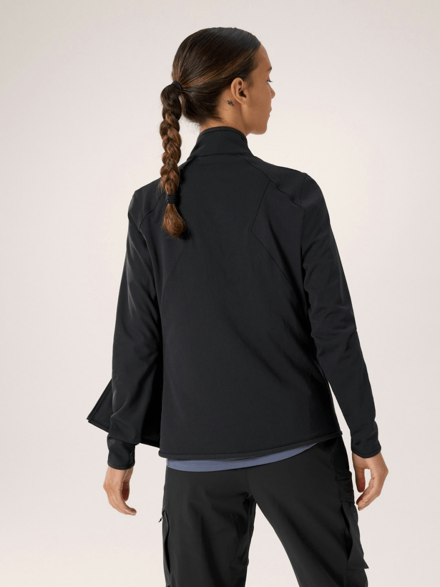 Arc'teryx Women's Breathable Delta Jacket Black – Black – Arc'teryx ...