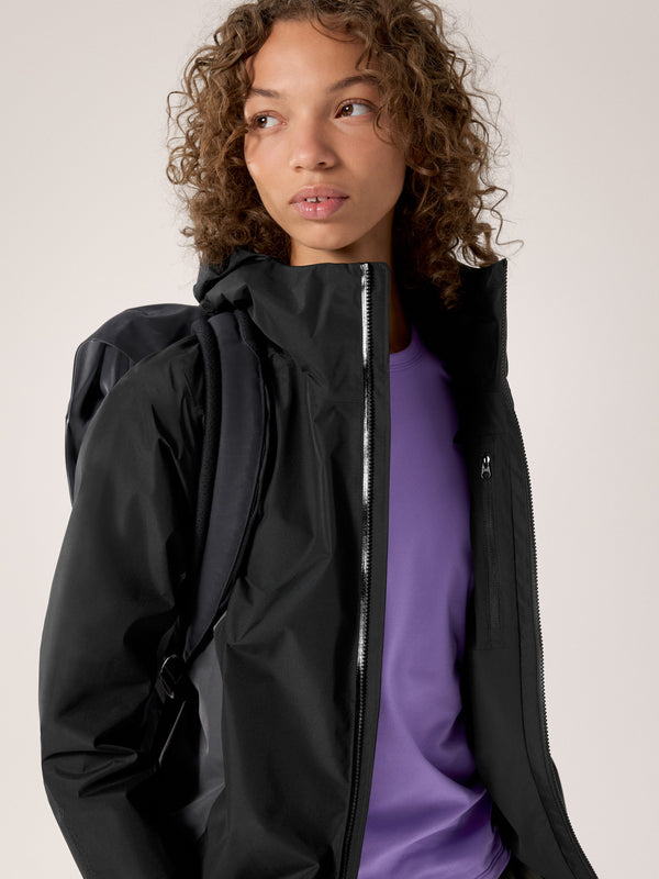 Arc'teryx Women's Weather resistant Solano Hoody Dark Grey – Black ...