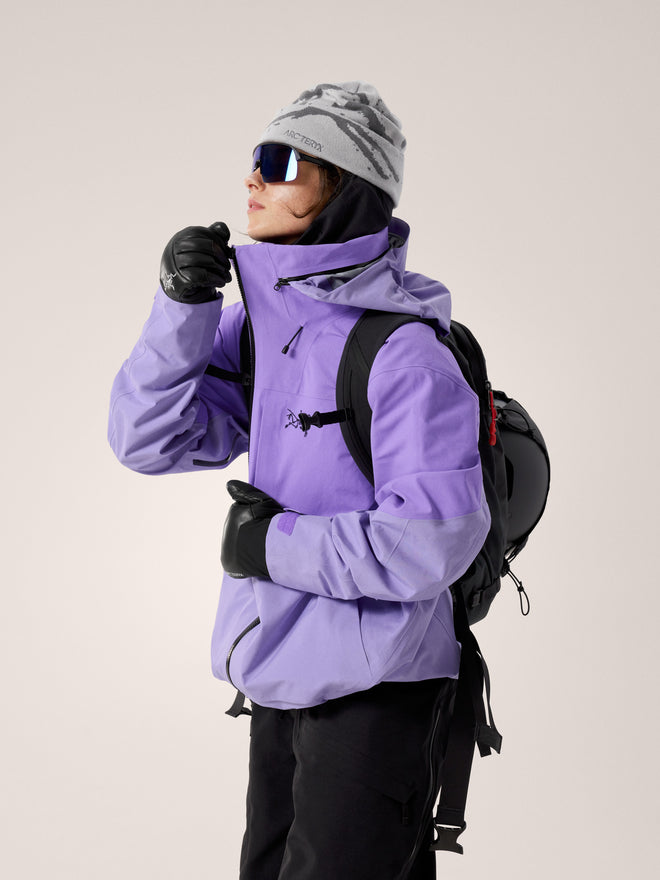 Arc'teryx Women's Waterproof Incendia Jacket Purple – Aster / Black ...