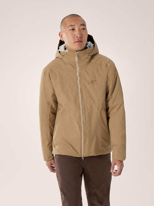 Arc'teryx Men's Waterproof Ralle Insulated Jacket Light Brown – Canvas ...