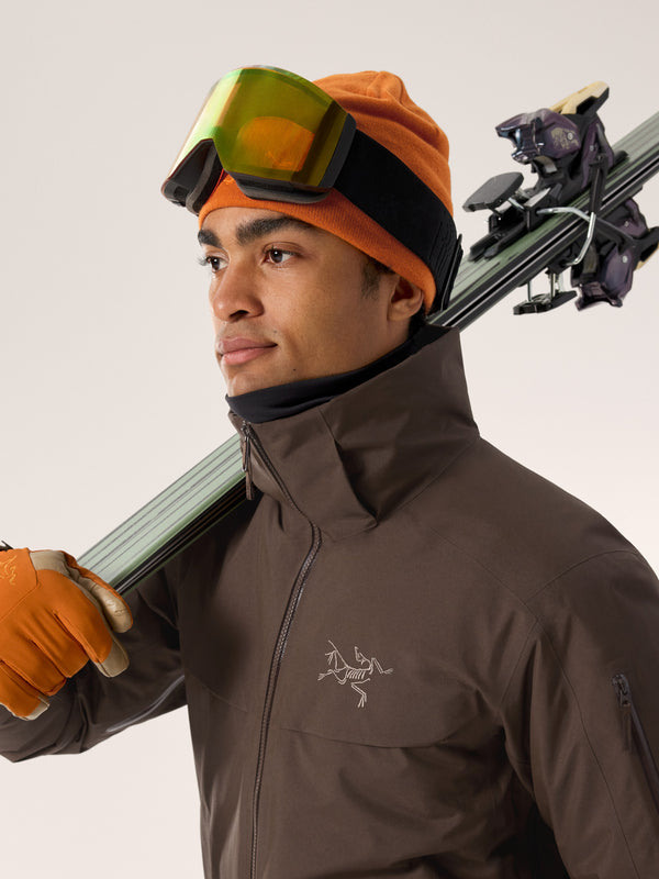 Arc'teryx Men's Waterproof Macai Down Jacket Dark Brown – Carob – Arc ...