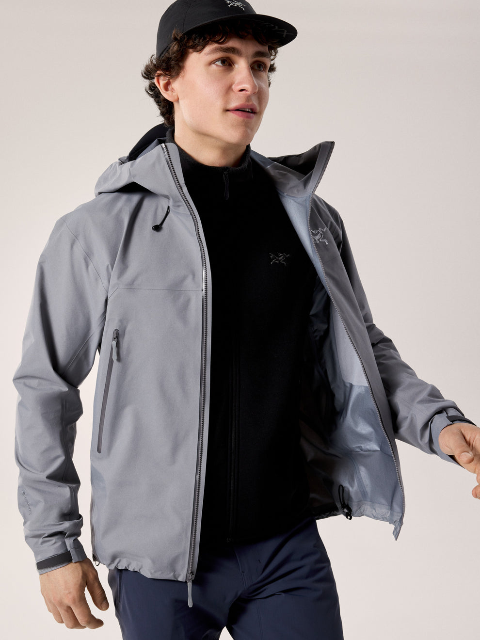 Arc'teryx Men's Waterproof Beta SL Jacket Grey – Void – Arc'teryx Australia