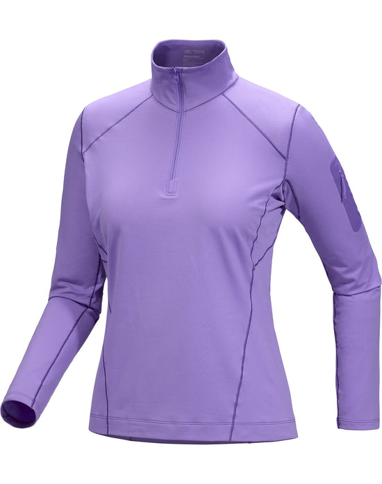 Rho Zip Neck Women's – Aster / Lt Iola – Arc'teryx Australia