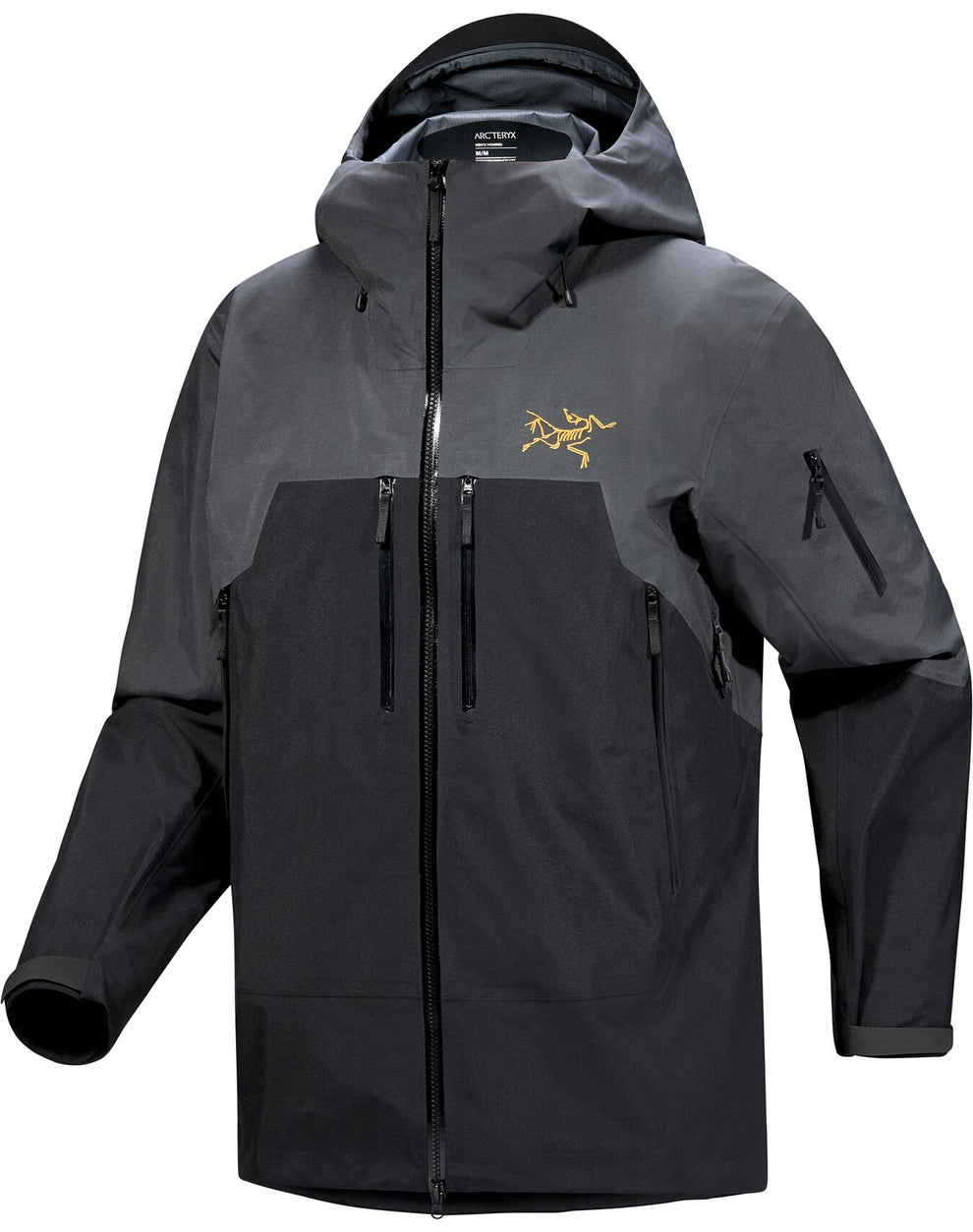 Arc'teryx Men's Waterproof Rush Jacket Dark Grey – Graphite / Blk ...