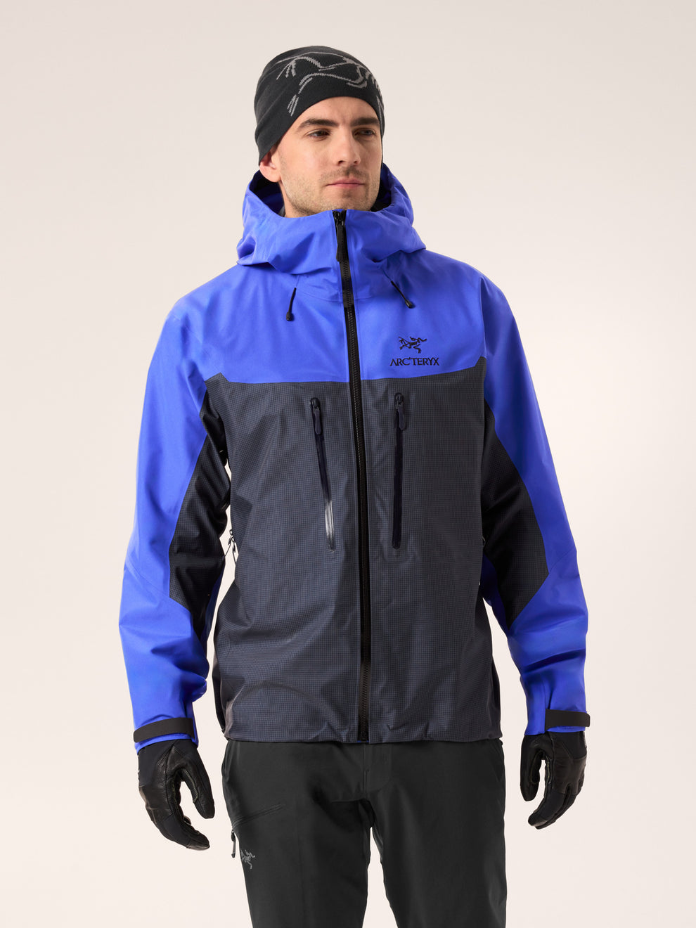 Arc'teryx Men's Waterproof Alpha Jacket Blue – Electra / Blk Sapphire ...
