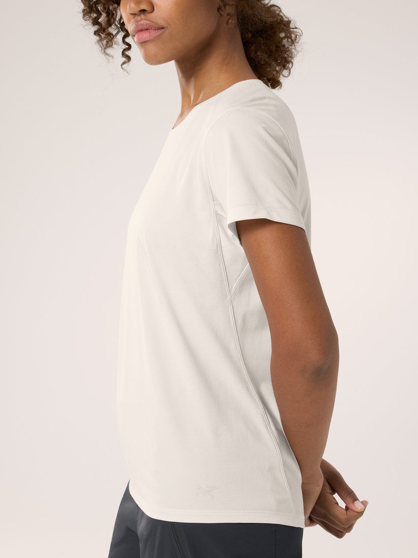 Arc'teryx Women Breathable Taema Crew Neck Shirt SS Light Grey – Arctic ...
