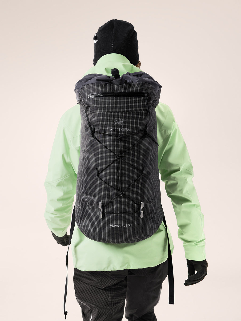 Arc'teryx Weather resistant Alpha FL 30 Backpack Black – Black – Arc ...