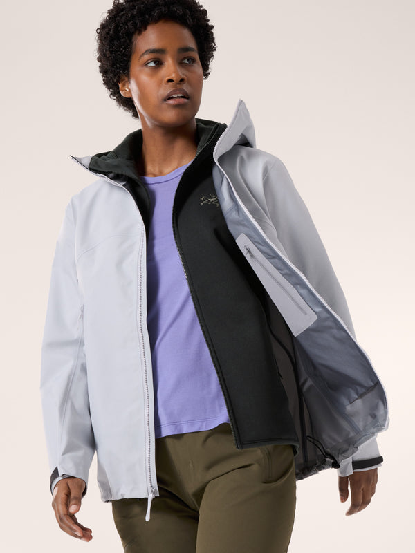 Arc'teryx Women's Waterproof Beta Jacket Light Grey – Solitude – Arc ...