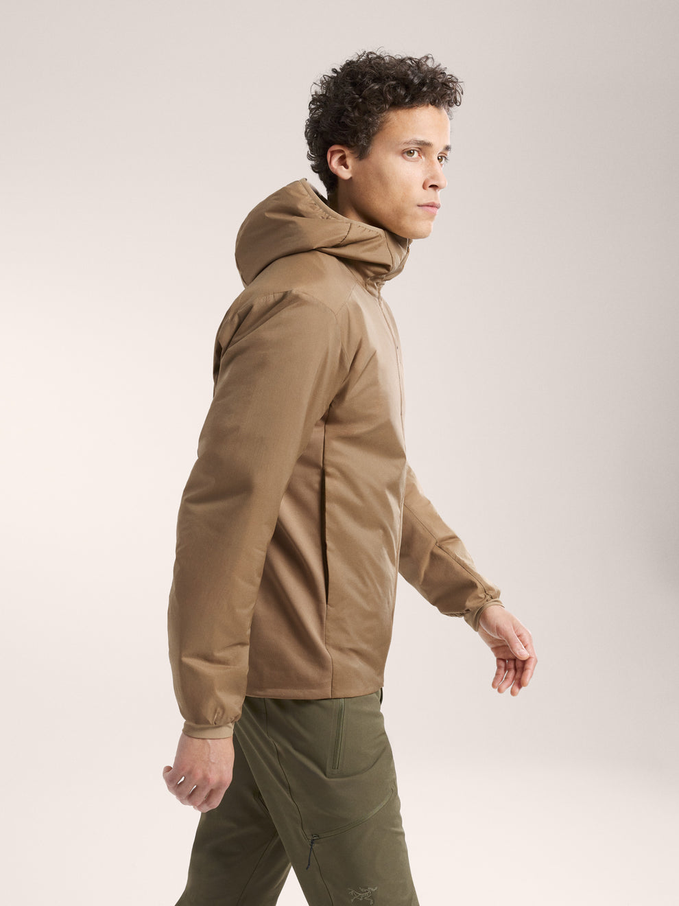 Arc'teryx Men's Breathable Atom Hoody Light Brown – Canvas / Forage ...