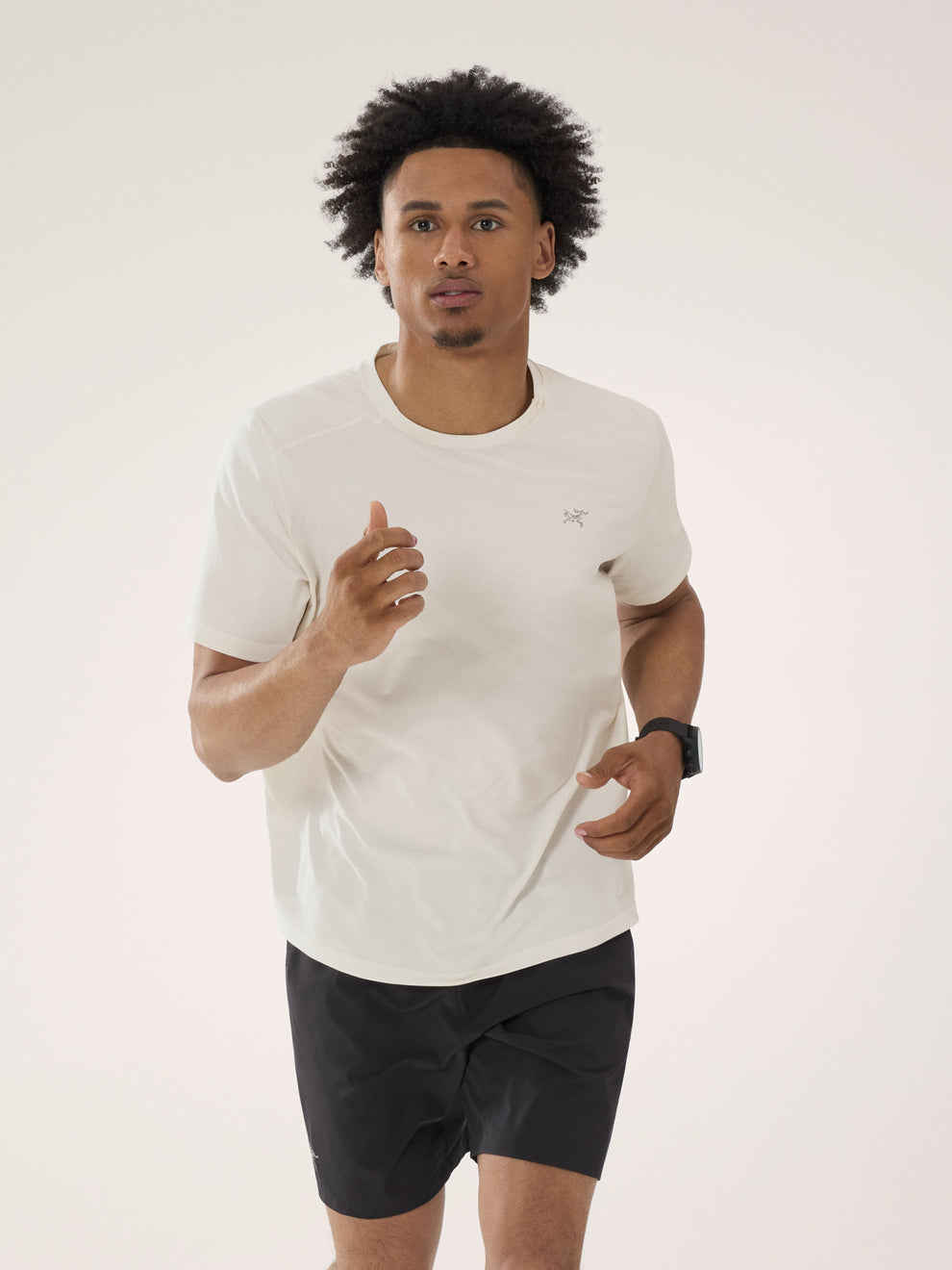 Arc'teryx Men Breathable Cormac Crew Neck Shirt SS Light Grey – Arctic ...