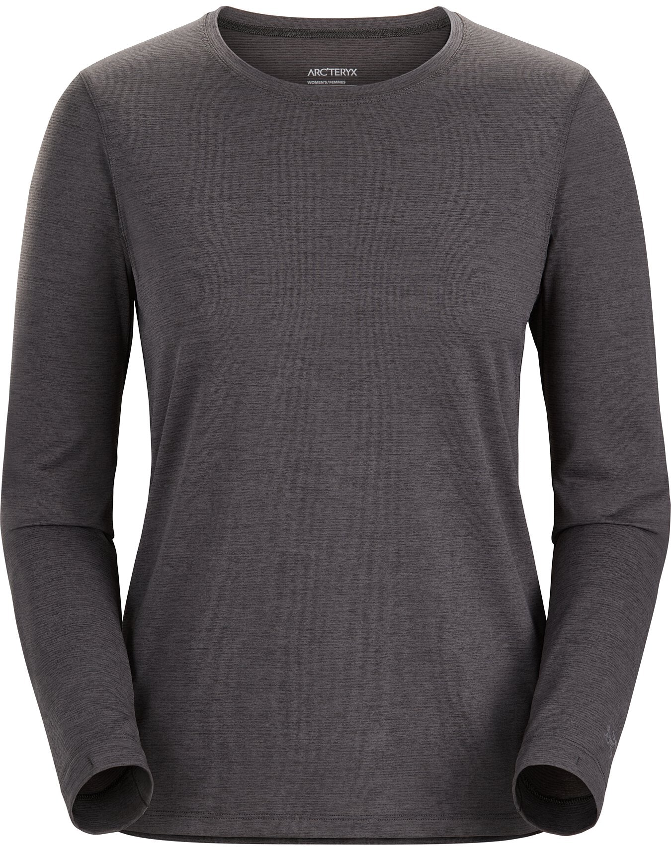 Taema Crew Neck Shirt Ls Women's in Grey - Arc'teryx Australia